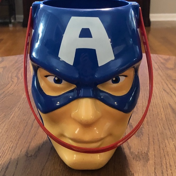 Marvel | Accessories | Marvel Avengers Captain America Halloween Bucket ...